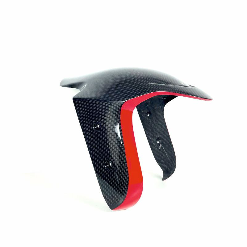 Parafango anteriore in Carbon/Red per Ducati Panigale V4 2025